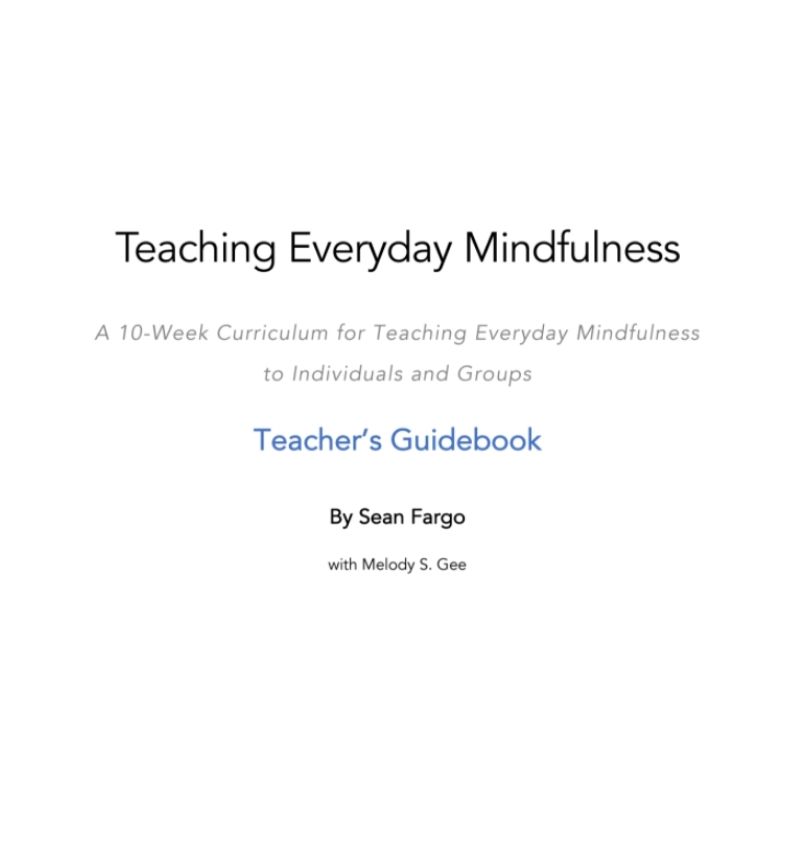 The Mindfulness Meditation Teacher Training Program - Mindfulness ...